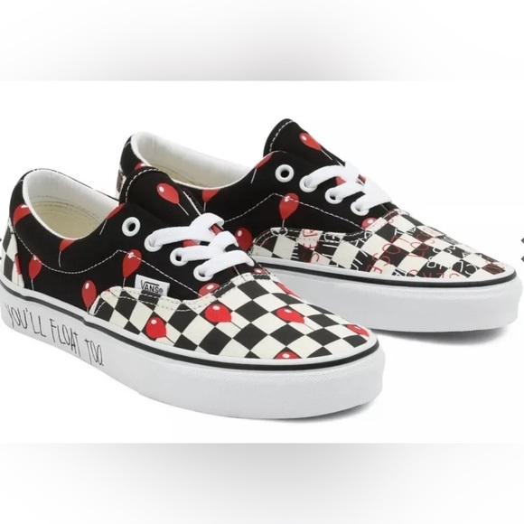 Vans | Shoes | Vans Era House Of Terror It Pennywise Horror Shoe ...